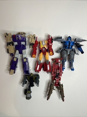 Transformers Mixed Figure Lot Broken Incomplete For Parts And Repairs ...