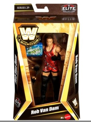 🆕🇺🇸WWE MATTEL ELITE LEGENDS 29 ROB VAN DAM RVD WRESTLING ACTION FIGURE ...