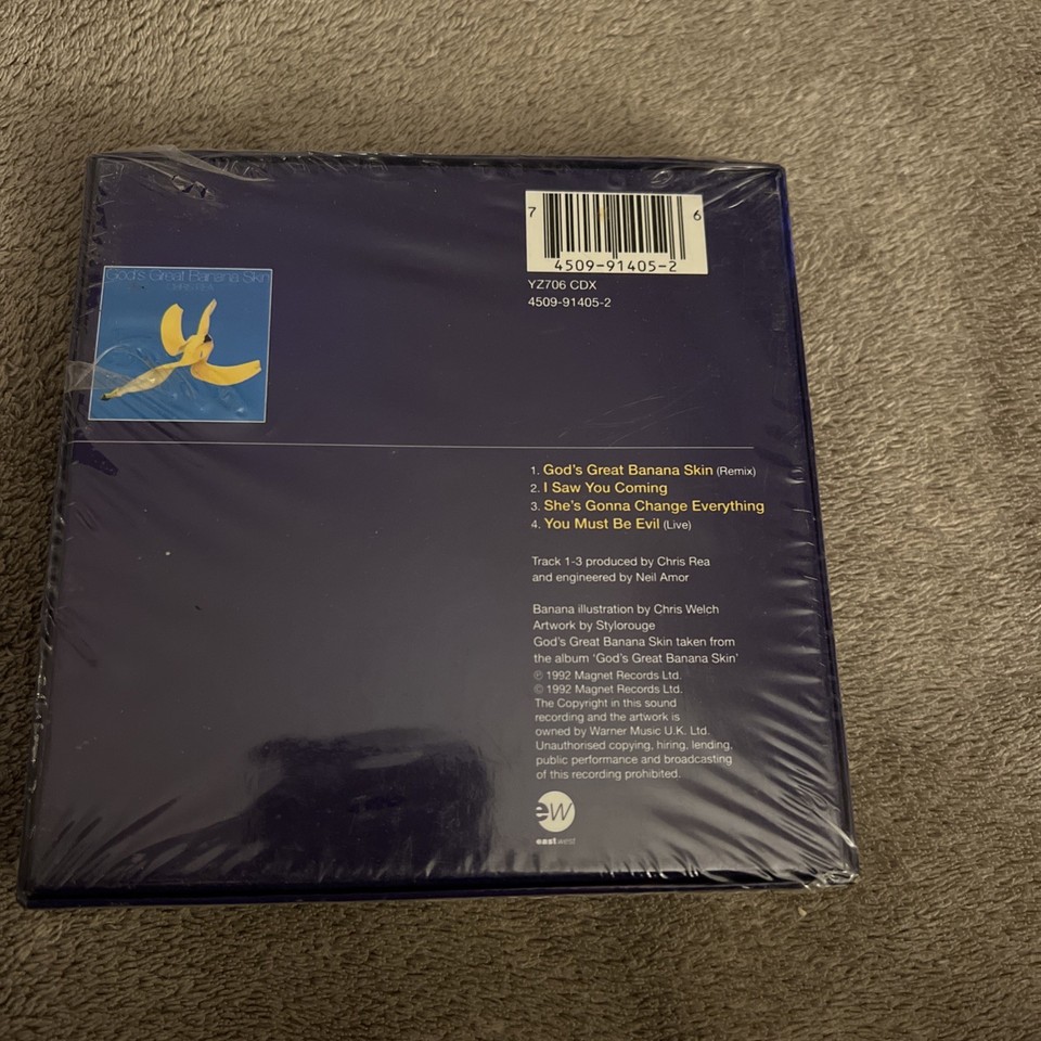 Chris Rea God's Great Banana Skin CD Single 1992 Limited Edition Box ...