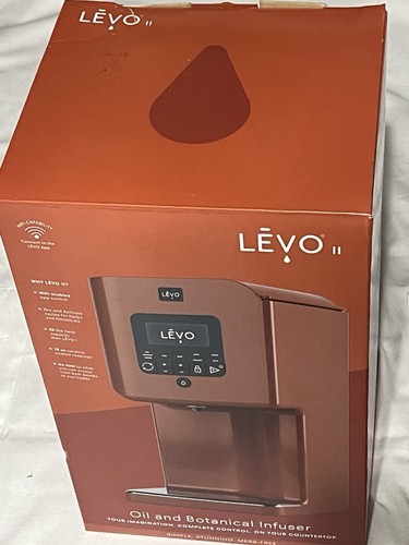 LEVO 2 Herbal Oil Infusion Machine Red With Extra Infusion Basket ...