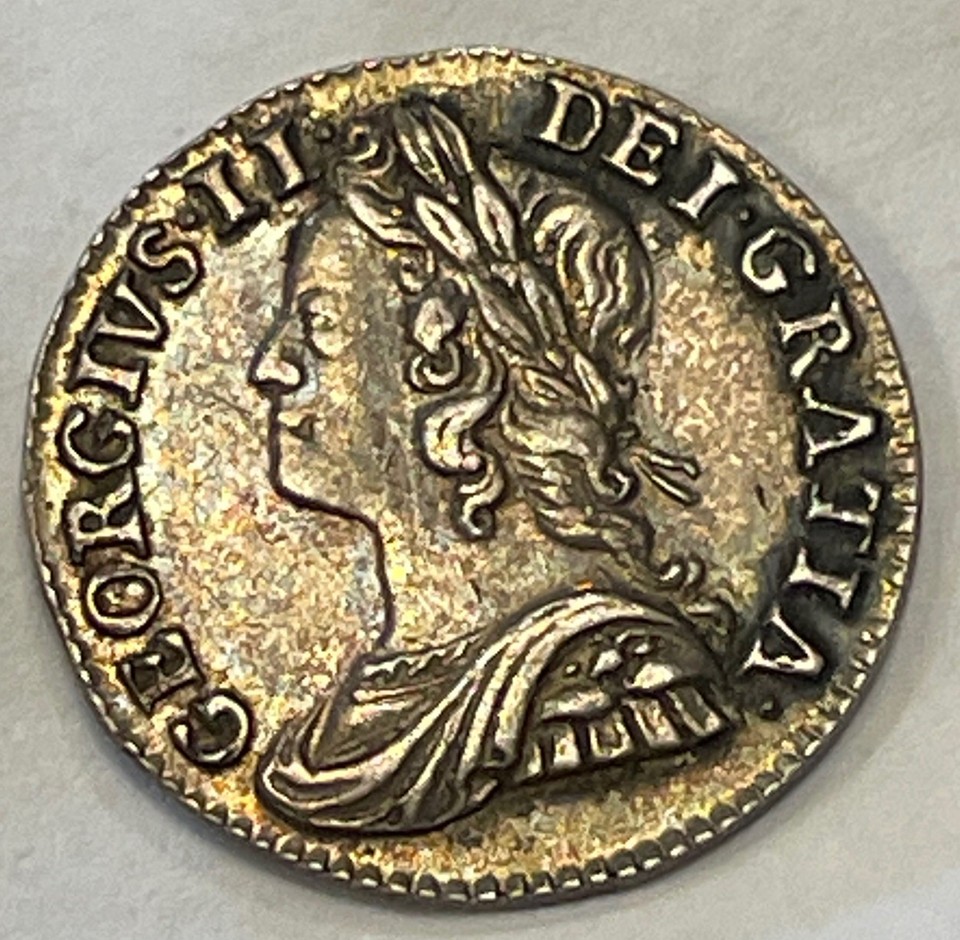 1746 George II Silver Maundy Two 2 Pence Coin | eBay UK