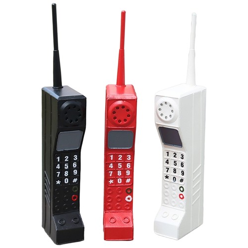 1Pcs Retro Brick Cell Phone Ornaments Brick Mobile Phone Model ...