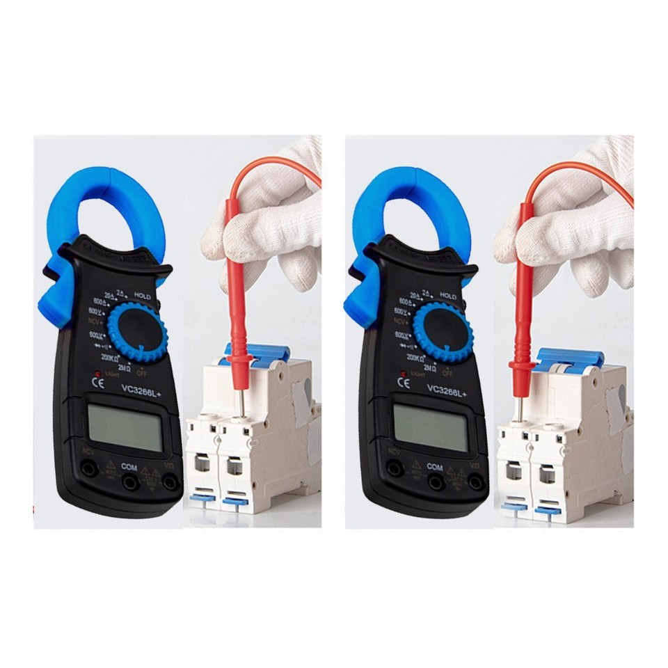 Digital Clamp Meter VC3266L Plus Clamp Ammeter with Neutral Wire ...