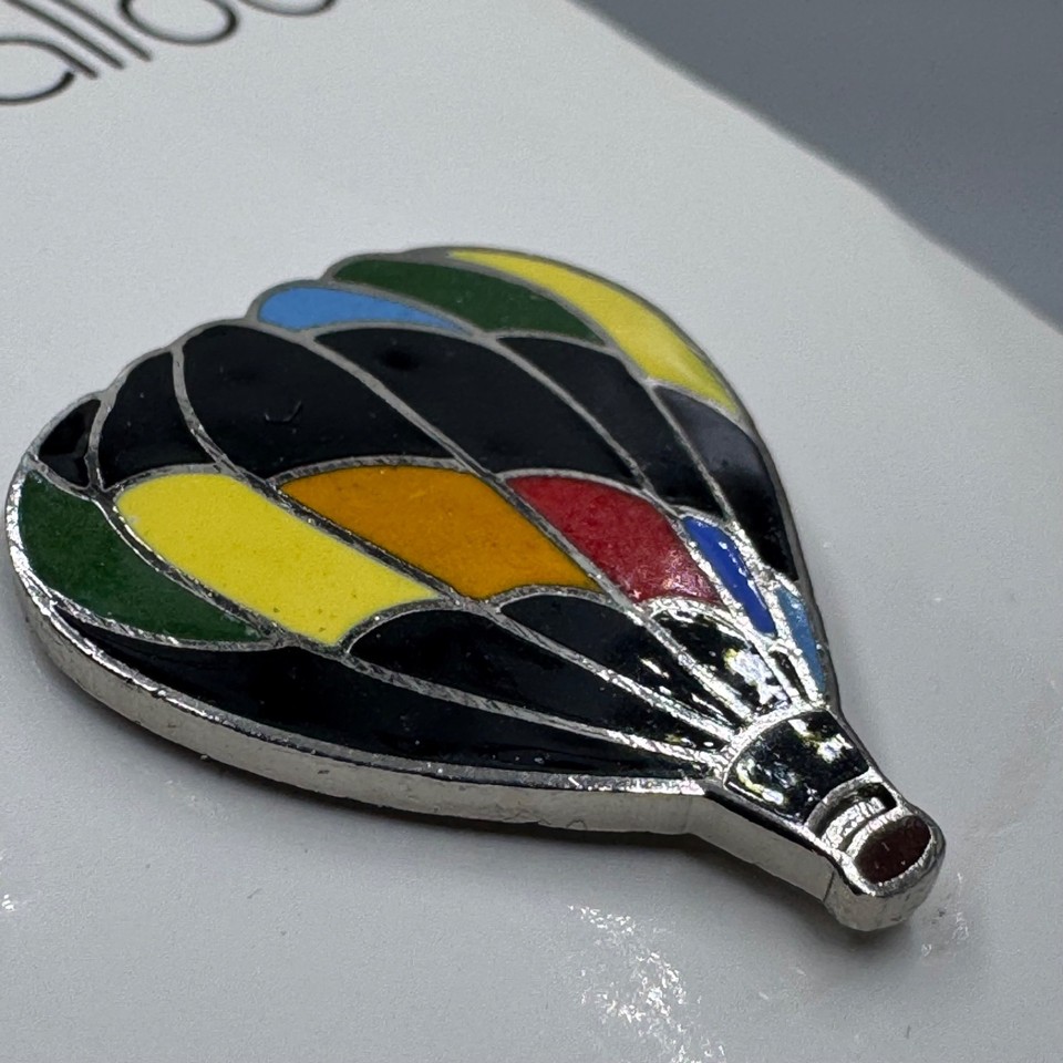 Vintage Raven Balloon by Girard Hot Air Balloon Lapel Pin Enamel ...