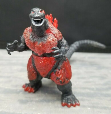 Burning Godzilla Mini Figure 2.5” Detailed Collectible Classic Monster ...