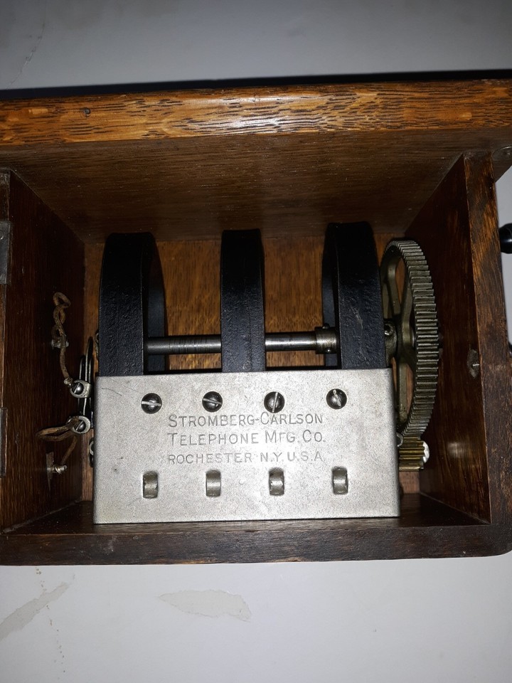 Stromberg Carlson 310 Oak Telephone magneto Box. | eBay