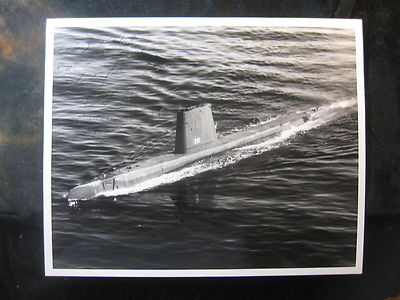 Vintage US Navy 8 x 10 USS Pomfret SS-391 Signed By Commanding Officer ...