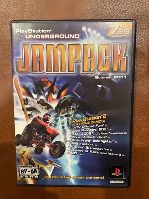 PlayStation Underground Jampack: Summer 2001 (Sony PlayStation 2, 2001 ...