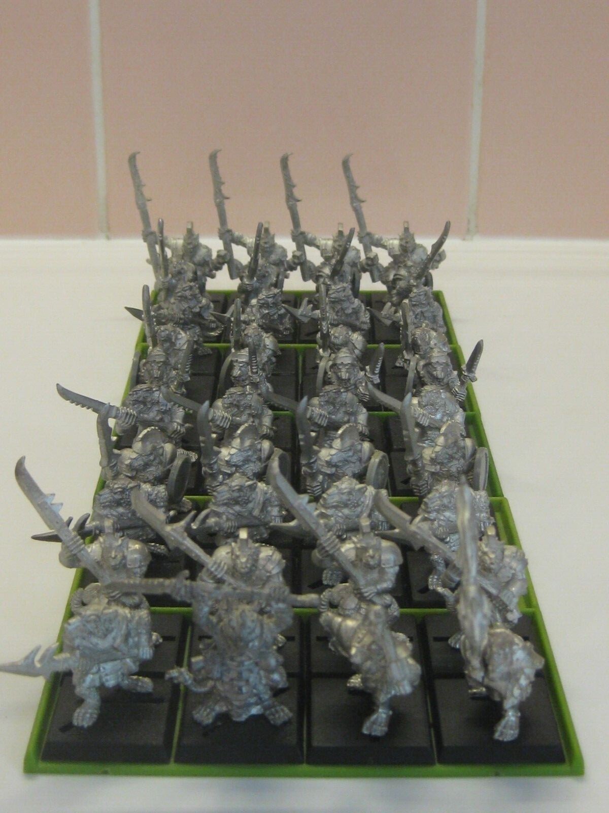 Warhammer Skaven Stormvermin 40 strong Unit with Command Group METAL ...