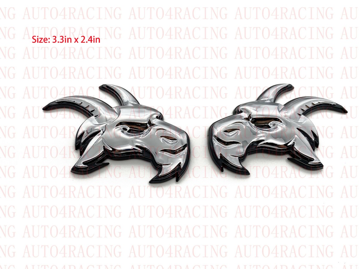 Cool Dodge Ram Logos X2 Dodge Ram 1500 5.7 L Vinyl Sticker, Decal,