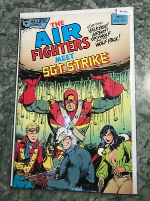 The Air Fighters Meet Sgt. Strike Special #1 1988 Grade 9.0 Eclipse ...