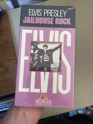 ELVIS PRESLEY Jailhouse Rock MGM VHS Tape 1957 Avon Production | eBay