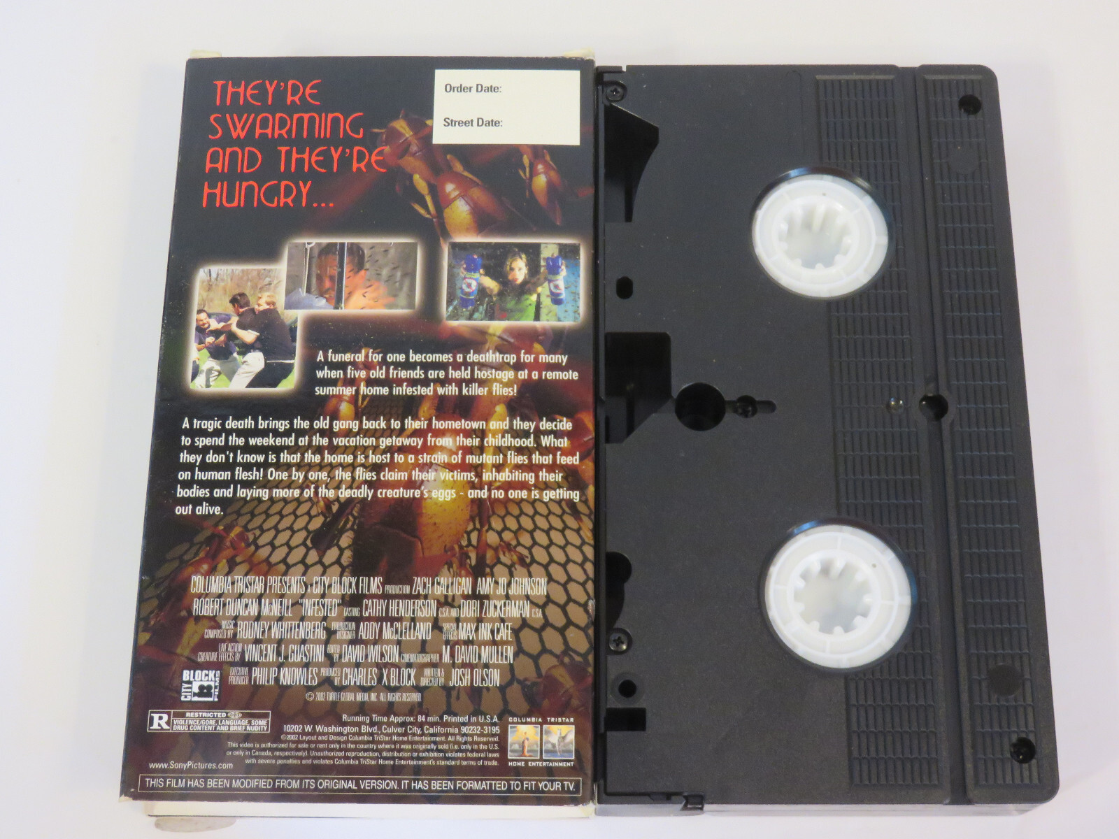 INFESTED INVASION OF THE KILLER BUGS PROMOTIONAL COPY GATEFOLD RARE ...