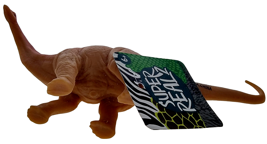 Brontosaurus Dinosaur Super Realz Squishy Stretchable Soft Figure ...
