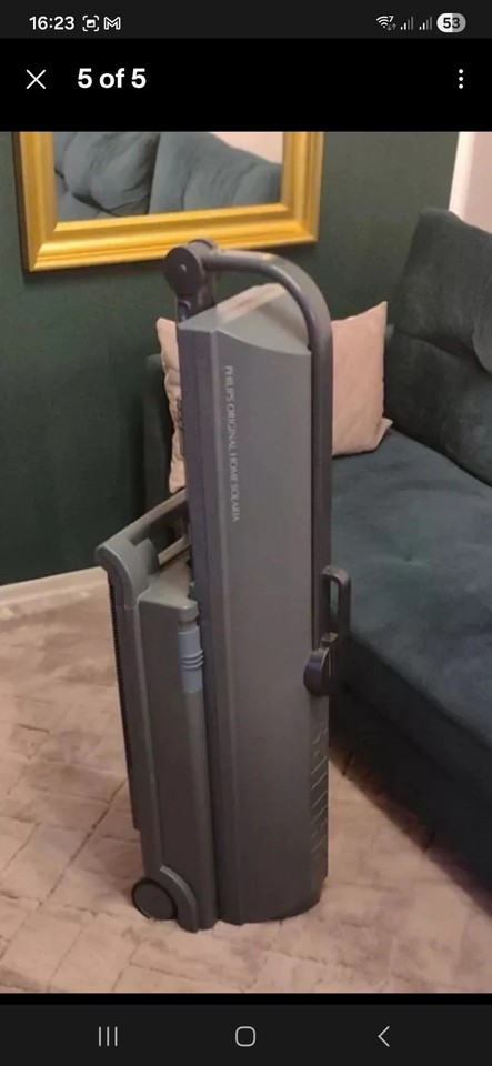 PHILIPS FOLDABLE SUNBED HOME SOLARIUM OVER THE BED | eBay UK