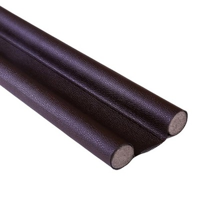 Door Seal Strip Leather Sweep Excluder Stopper Strip Blocker Bottom ...