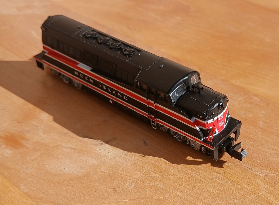 n scale diesel locomotive Life Like brand EMD BL 2 Rock Island see pics ...