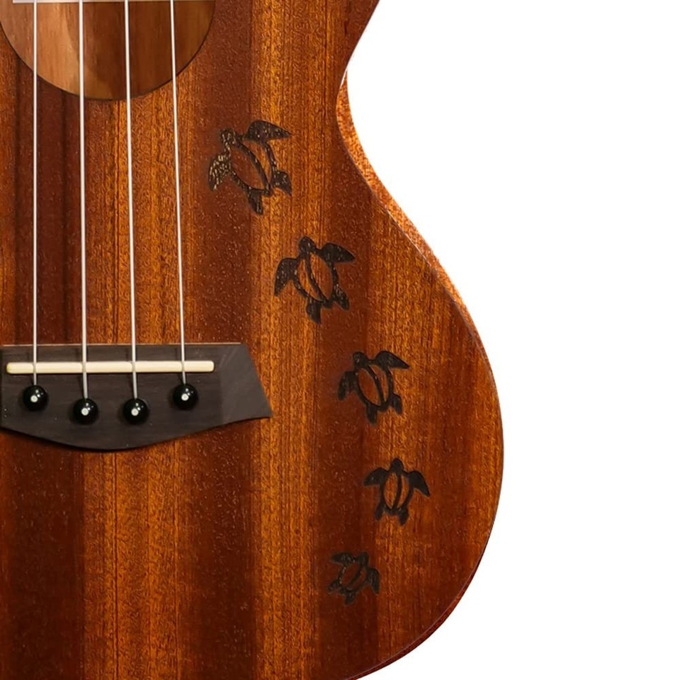 Islander Ukuleles by Kanile'a HONU Series Ukulele, Mahogany Body, Tenor ...