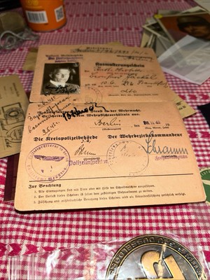 Ww2 German Pass Rare | eBay