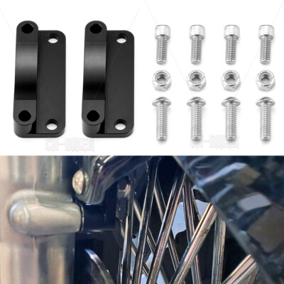 Fender Relocator Rise 20mm Spacer Mount For Harley 03-13 Electra Glide ...