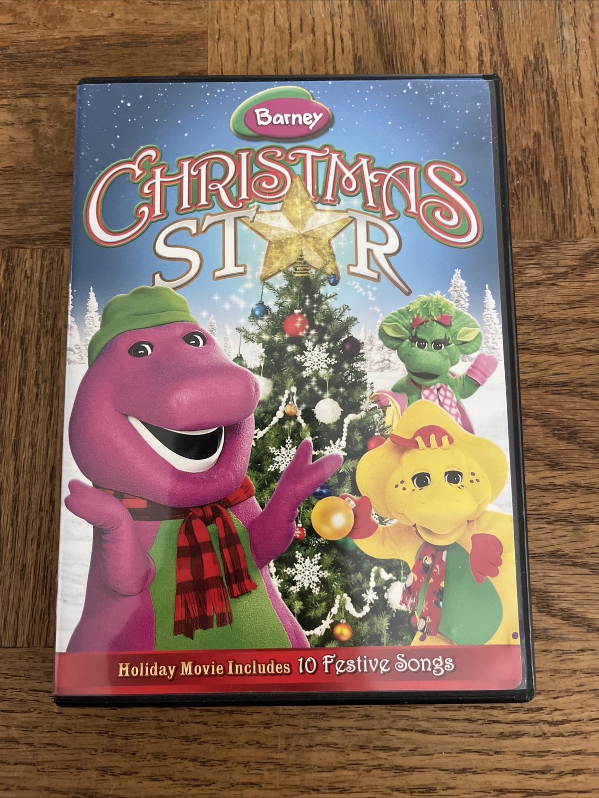 Barney Christmas Star DVD Black Case 884487105072| eBay