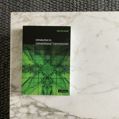 Introduction to Conventional Transmission Electron Microscopy by Marc ...