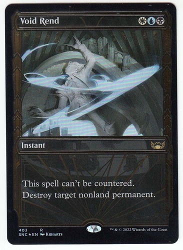 Magic the Gathering Streets of New Capenna Void Rend Guilded Foil NM/MT | eBay