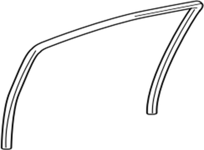 68141-52190 Toyota Run, front door glass, rh 6814152190, New Genuine ...