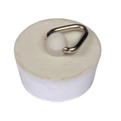 Sink Bath Plug Rubber White 25mm - 1" - 1 Inches Thunderfix Sink Plugs ...