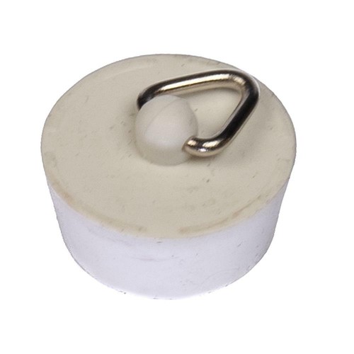 Sink Bath Plug Rubber White 25mm - 1" - 1 Inches Thunderfix Sink Plugs ...