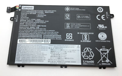 Genuine L17C3P51 battery ThinkPad E480 E490 E590 E580 E595 Series | eBay
