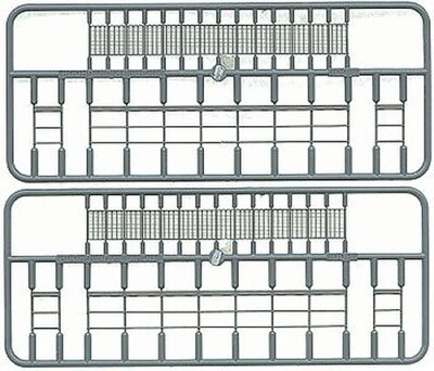 Tichy-Train Open Grate Platform w/Handrails (2) - HO Scale Model ...