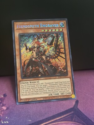 Fiendsmith Engraver INFO-EN017 Secret Rare 1st Ed NM | eBay