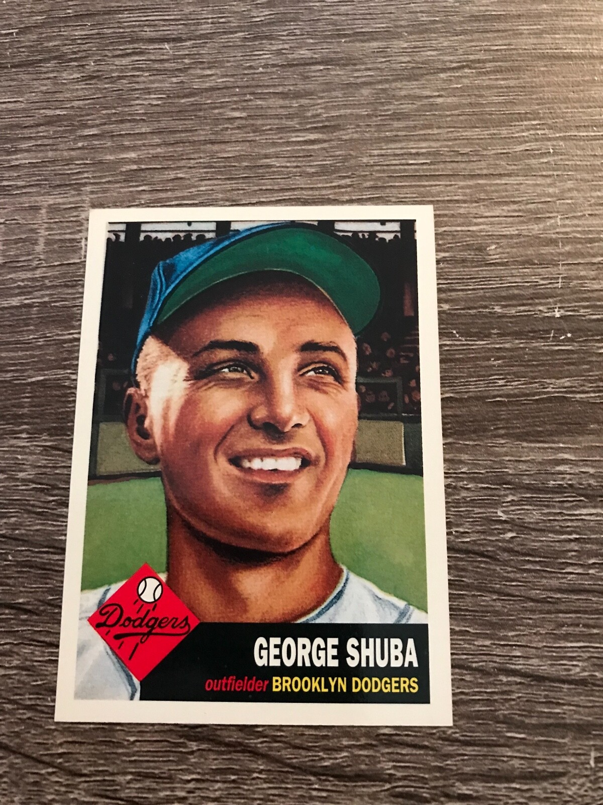1953 Topps Archives / Reprint #34 George Shuba Dodgers MINT | eBay
