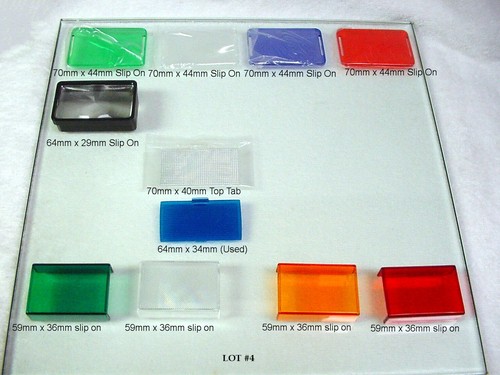 Flash Filter Sets | Fits Various Flashes | NOS | New | All for $16.50 ...