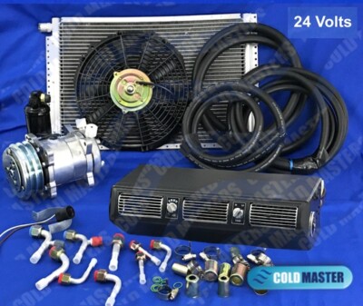 UNIVERSAL UNDERDASH AIR CONDITION KIT EVAPORATOR 450 HD 24V | eBay