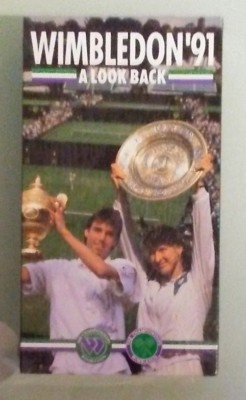WIMBLEDON '91 91 1991 A LOOK BACK VHS VIDEOTAPE NEW | eBay