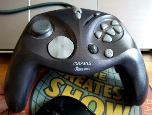 GRAVIS XTERMINATOR Controller Gaming Computer #86 c1988 Excellent VERY ...