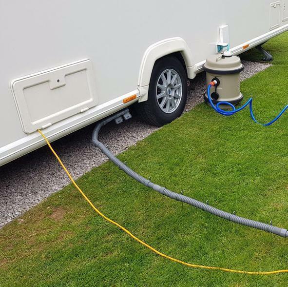 Colapz Flexi Extendable Waste Pipe 28mm Caravan Motorhome Service Pitch ...