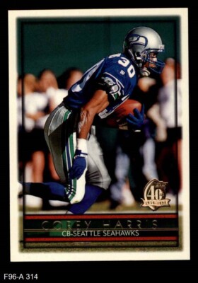 1996 Topps #314 Corey Harris Seahawks Vanderbilt 8 - NM/MT | eBay