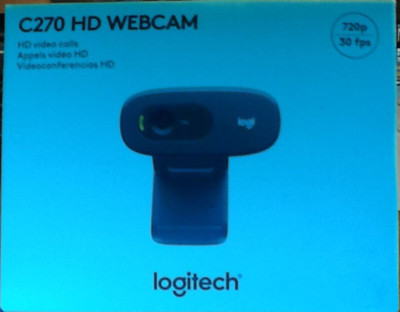Logitech C270 HD Webcam BRAND NEW, SEALED IN BOX 97855070739| eBay