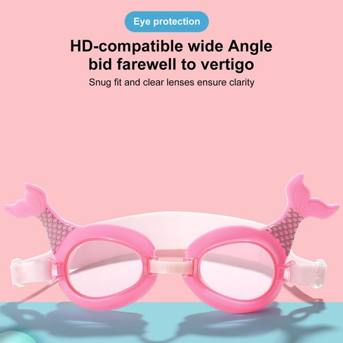 Swimming Goggles Waterproof Eye Protection Underwater Glasses Swimming ...
