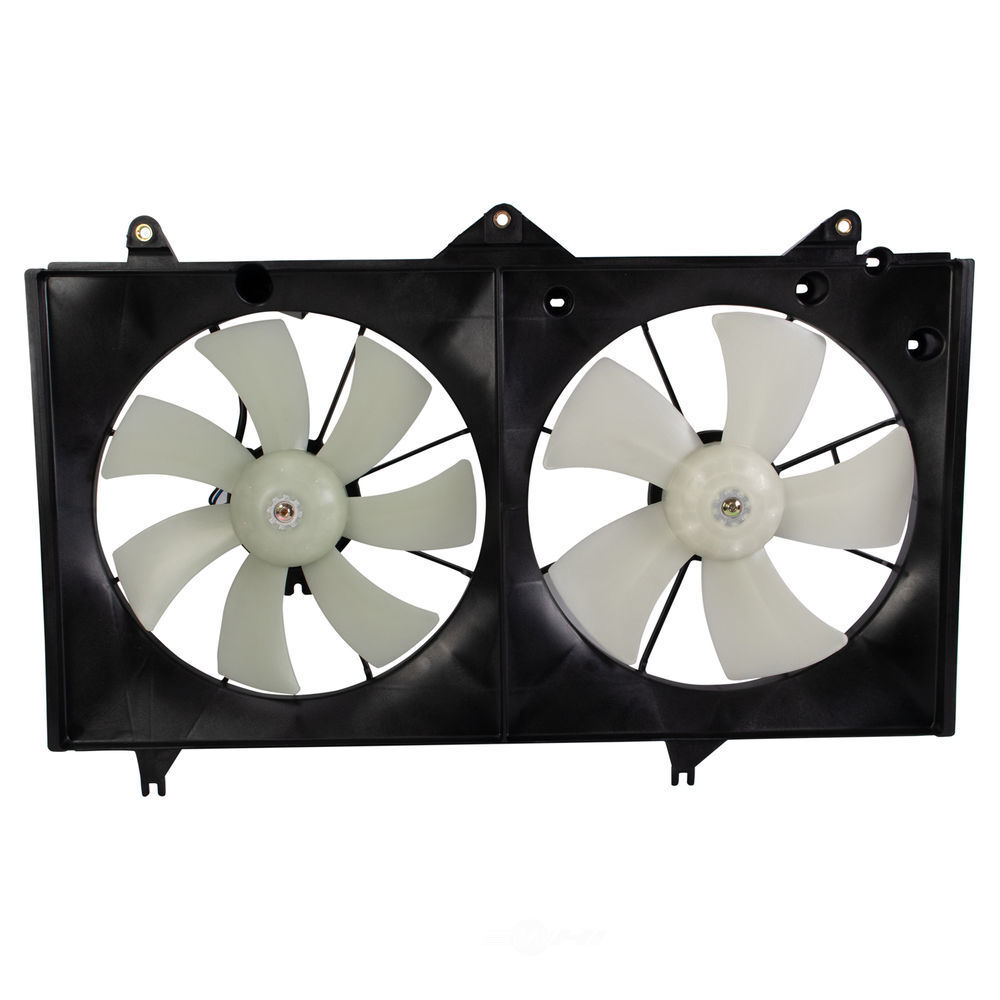 Dual Radiator and Condenser Fan Assembly-Radiator Dual Cooling Fan ...