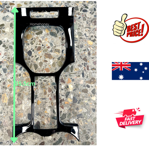 Gloss Black Manual Gear Surround Centre Console Trim For Holden ...