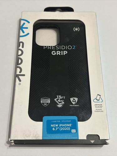 Speck Presidio 2 Grip Hard Shell Snap Cover Case for iPhone 12 Pro Max ...