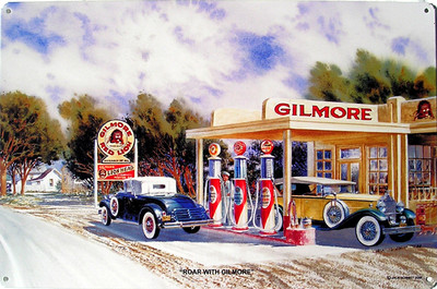 Roar with Gilmore Gas Station Service Jack Schmitt Retro Automotive ...