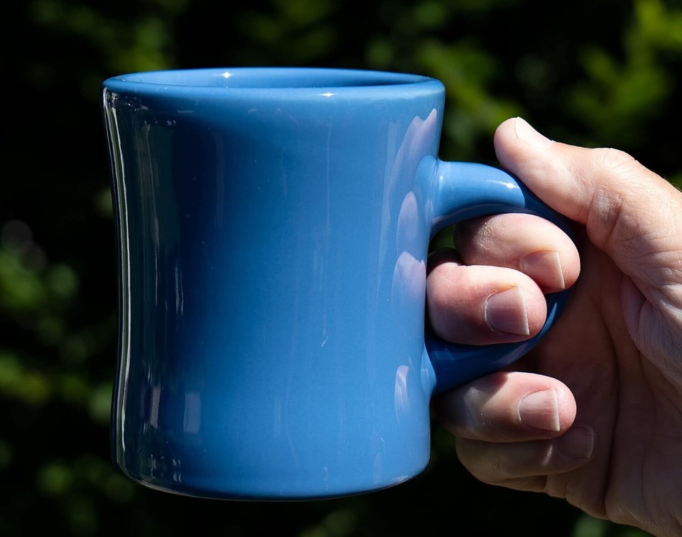 Culver 10-Ounce Ceramic Retro Diner Style Heavyweight Restaurant Mug ...