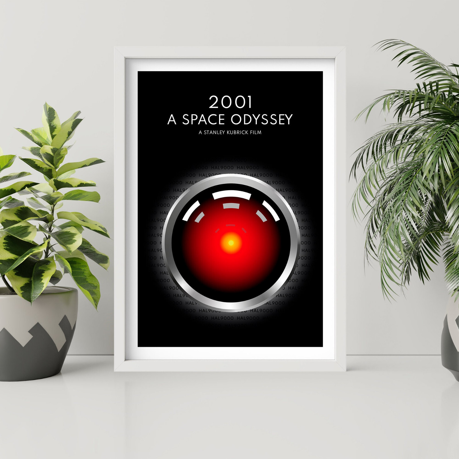2001 A Space Odyssey Poster Hal