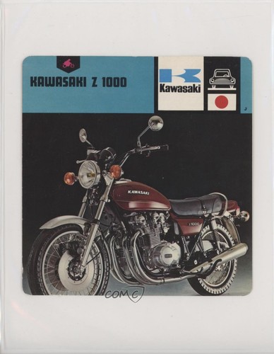 1978 Edito-Service Cars Motorcycles and Racing Kawasaki Z 1000 #03 | eBay