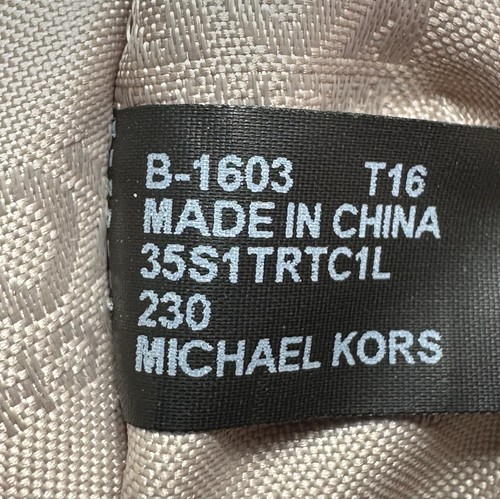 Michael Kors Camel Brown Pebbled Leather Crossbody Shoulder bag Tassel ...